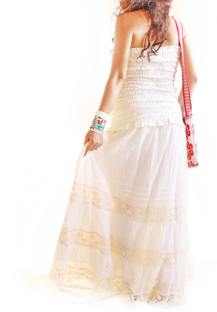 Handmade Mexican Dress from Aida Coronado Peacock Mexican embroidered ...